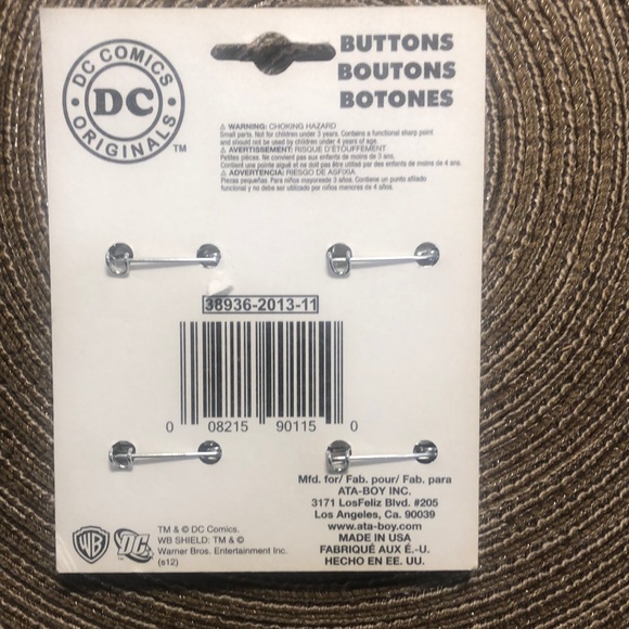 DC Comics | Accessories | Superman Buttons | Poshmark